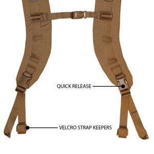Bundle - Small Exo-Frame and Backcountry Harness - Pack Rabbit Products